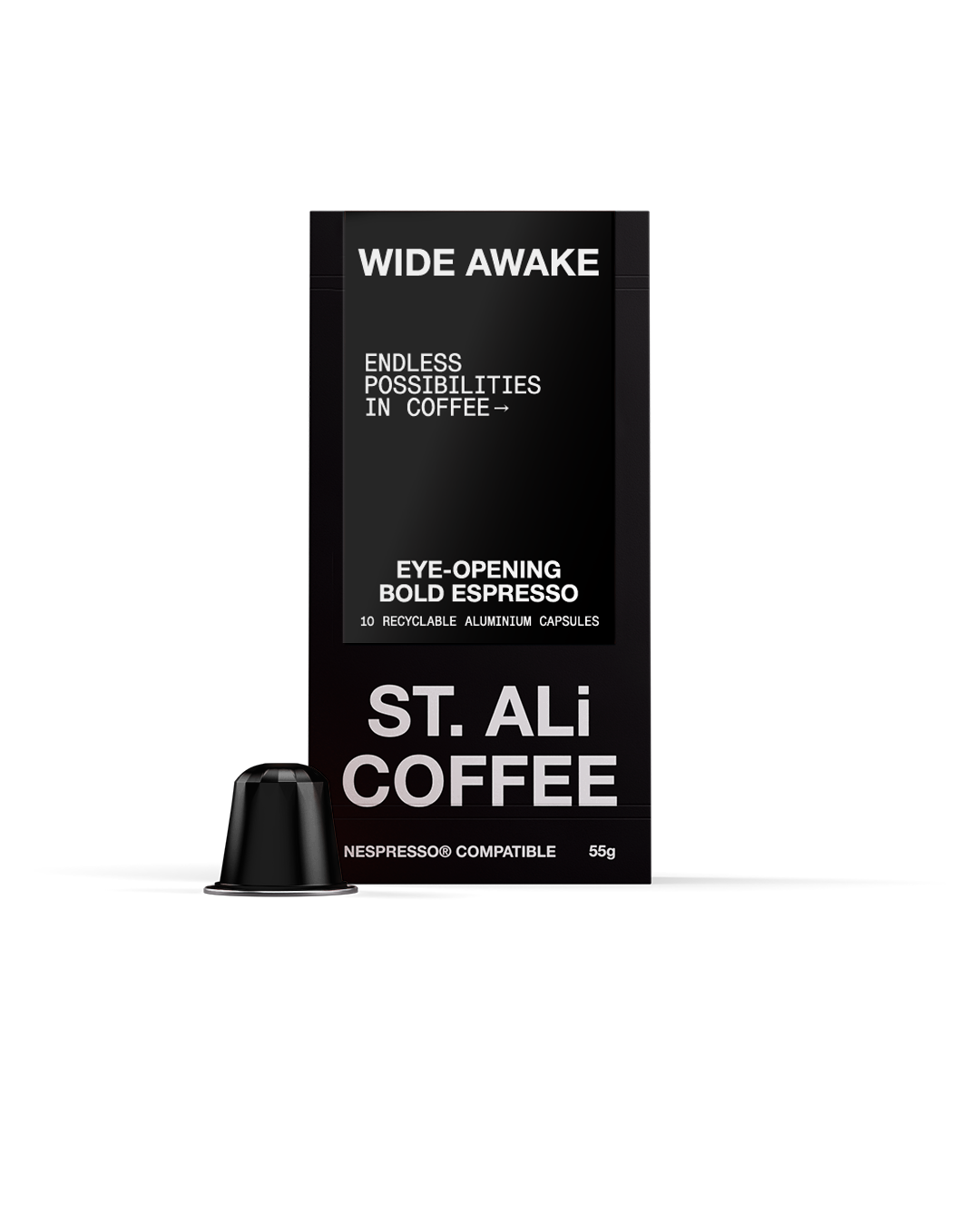 Wide Awake | Dark Espresso Capsules | ST. ALi
